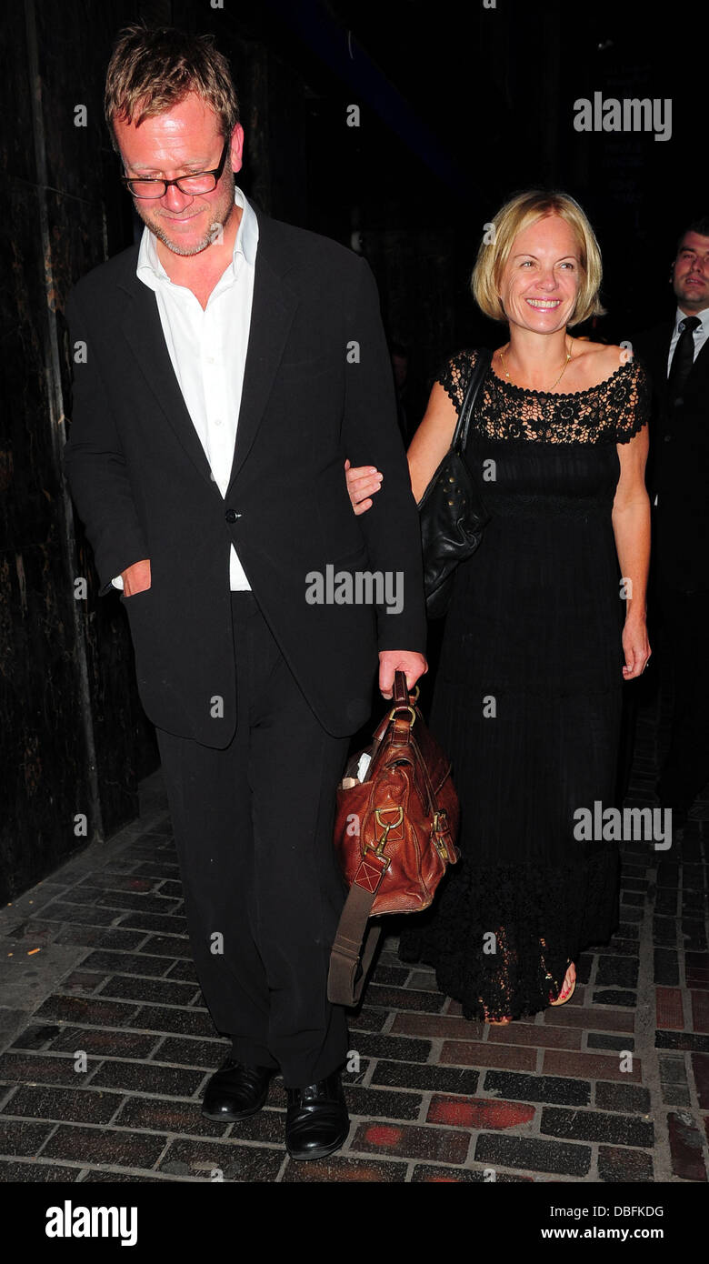 Mariella Frostrup and husband Jason McCue celebrities outside Box in ...