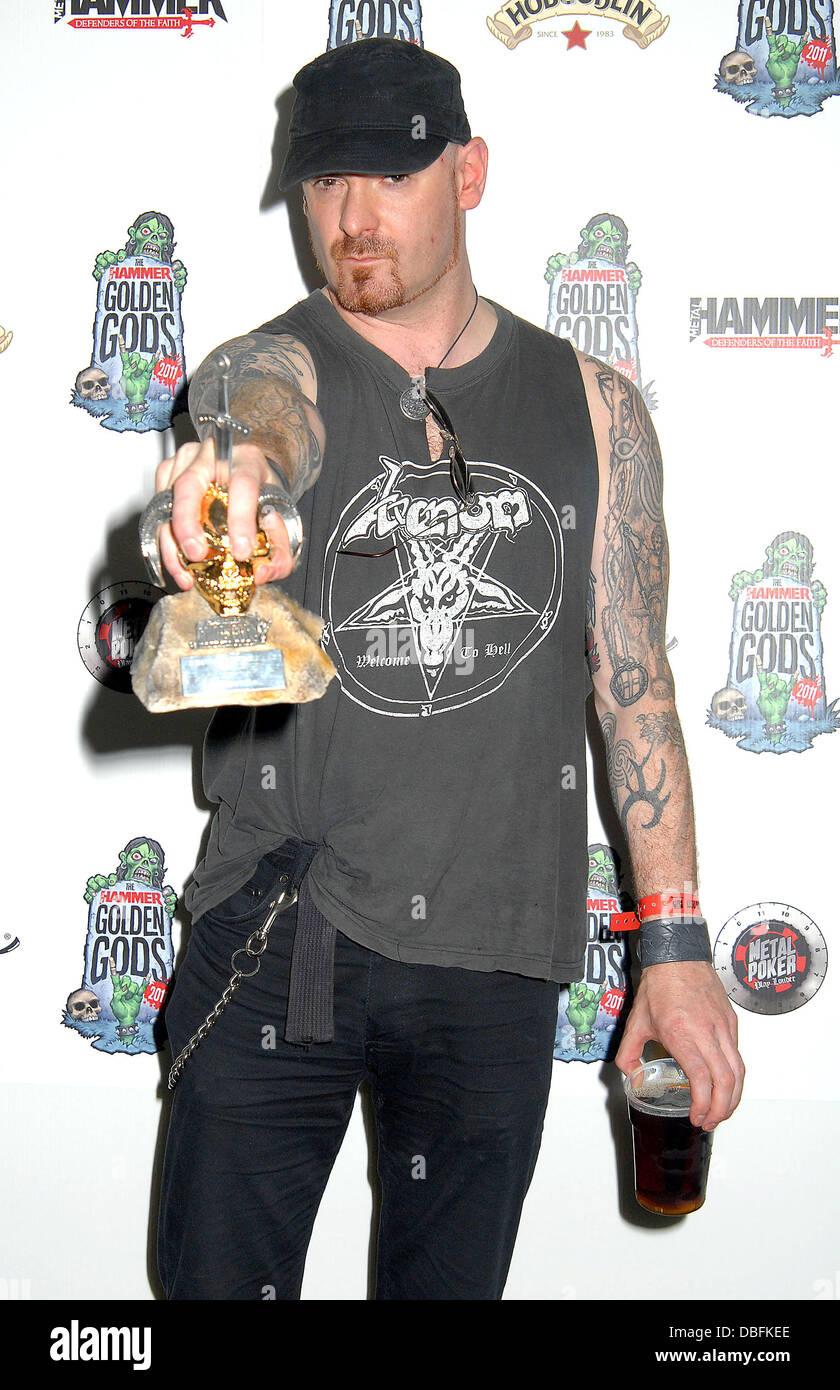 Alan Averill, at the The Metal Hammer Golden Gods Awards held at Indigo ...