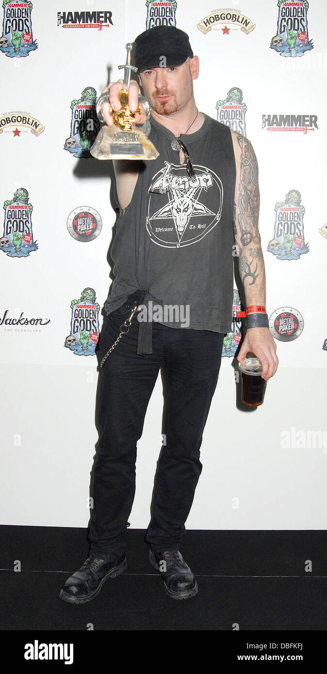 Alan Averill, at the The Metal Hammer Golden Gods Awards held at Indigo ...