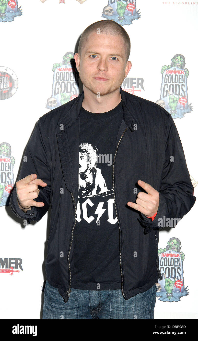 Jamey Jasta , at the The Metal Hammer Golden Gods Awards held at Indigo ...