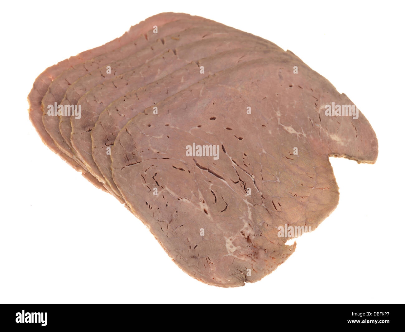 Cold Sliced Roast Beef Stock Photo - Alamy