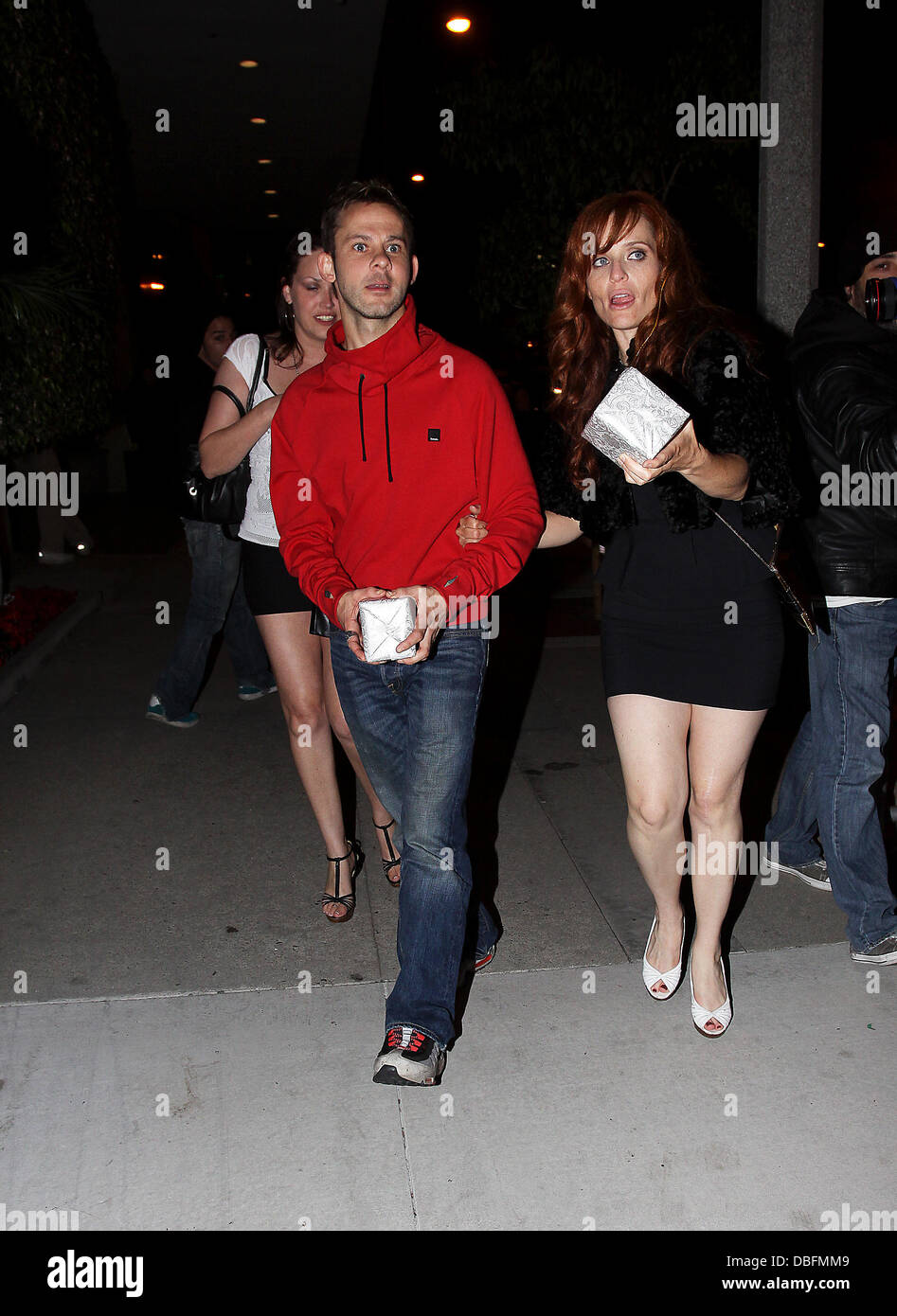 Dominic Monaghan Leaving Trousdale nightclub Los Angeles, California ...