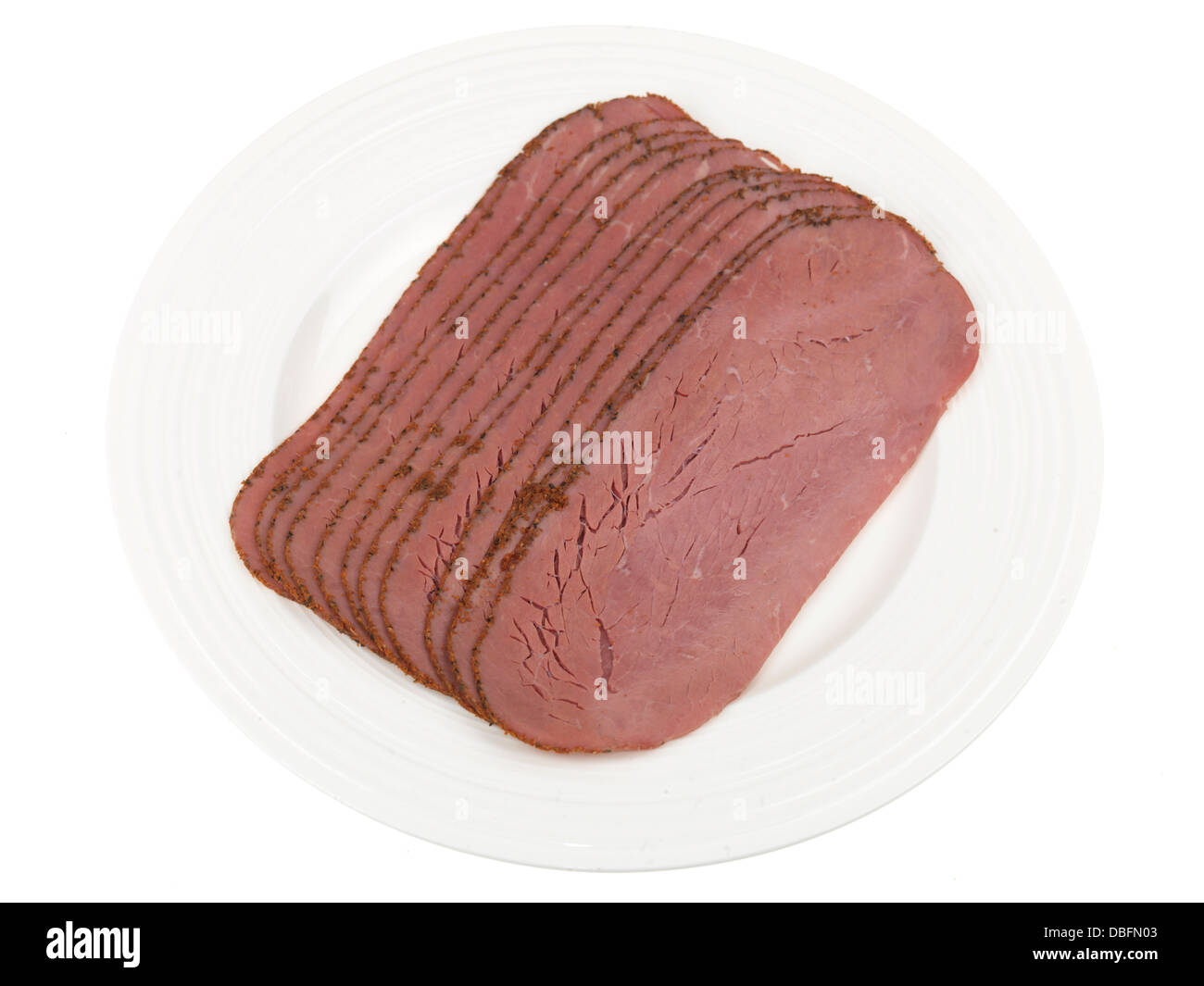 Pastrami Cut Out Stock Images & Pictures - Alamy