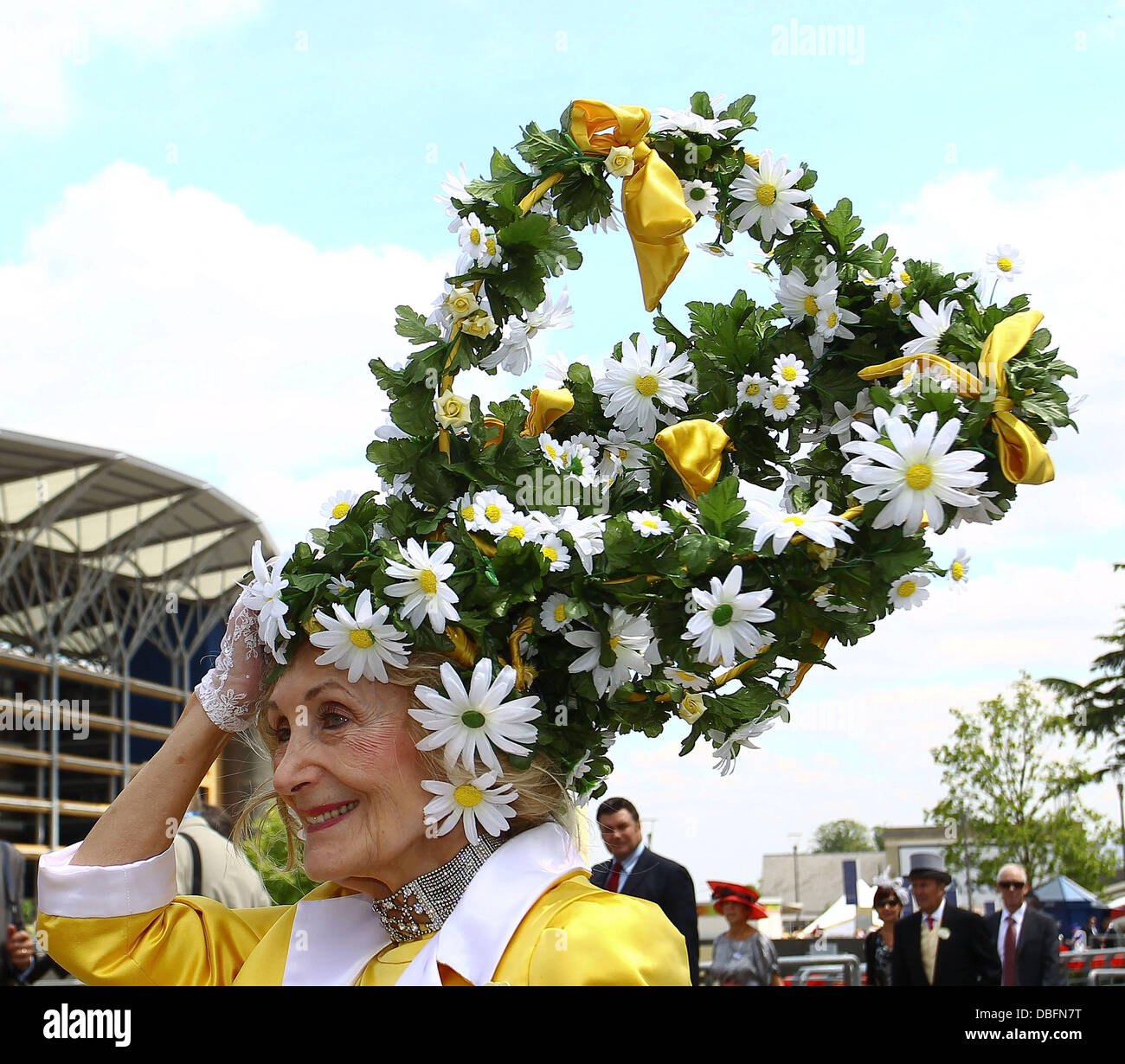 Mrs Edward Claridge Royal Ascot at Ascot Racecourse Berkshire, England ...