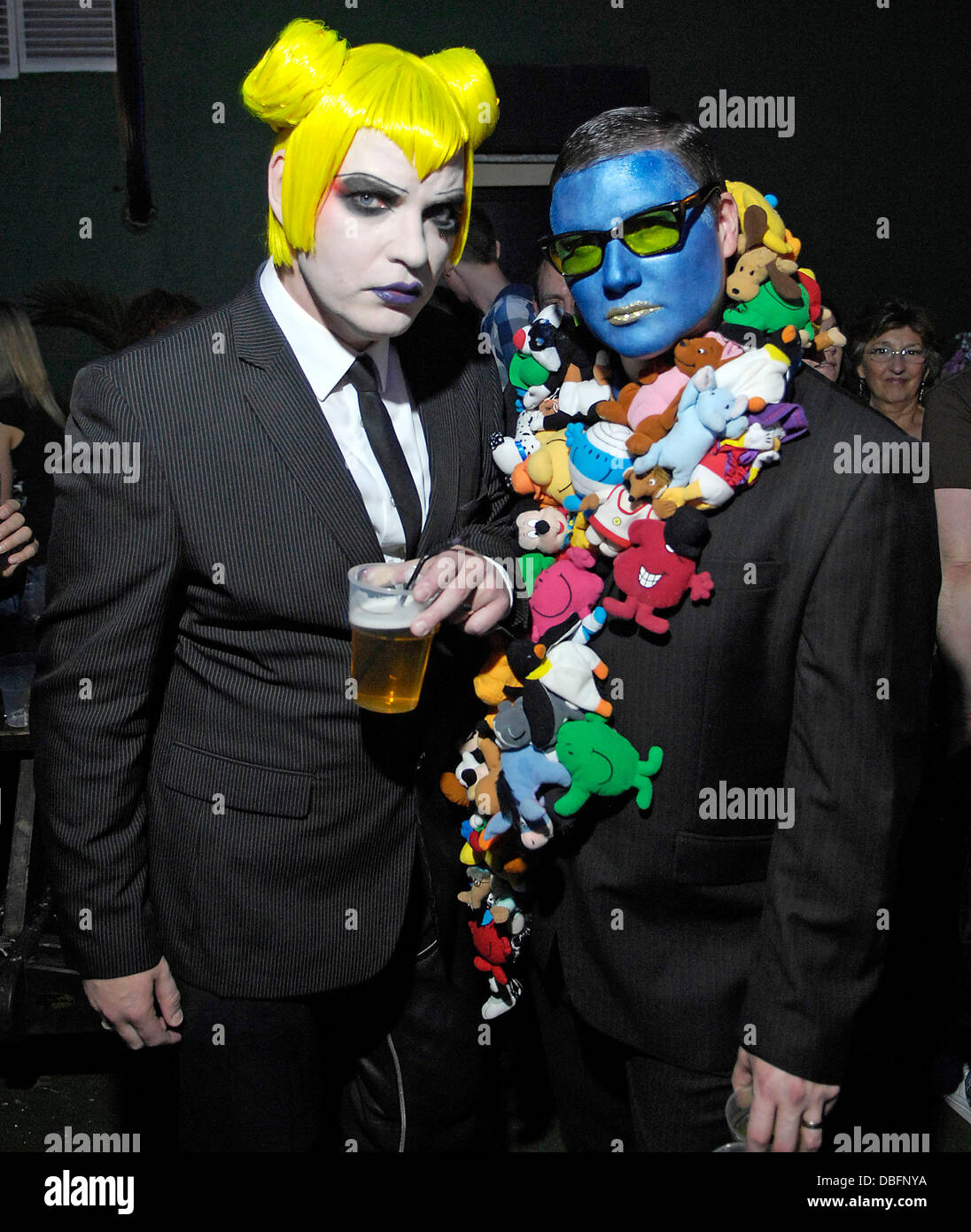 Atmosphere, at Boy George's 50th Birthday celebration. London, England ...