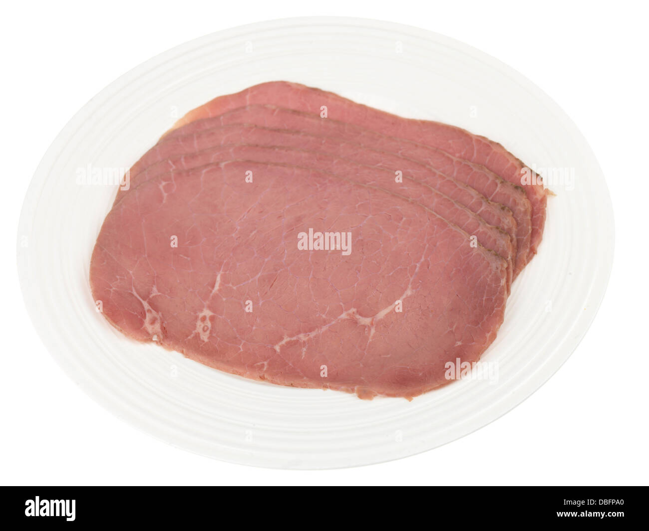 Salt beef deli white background hi-res stock photography and images - Alamy