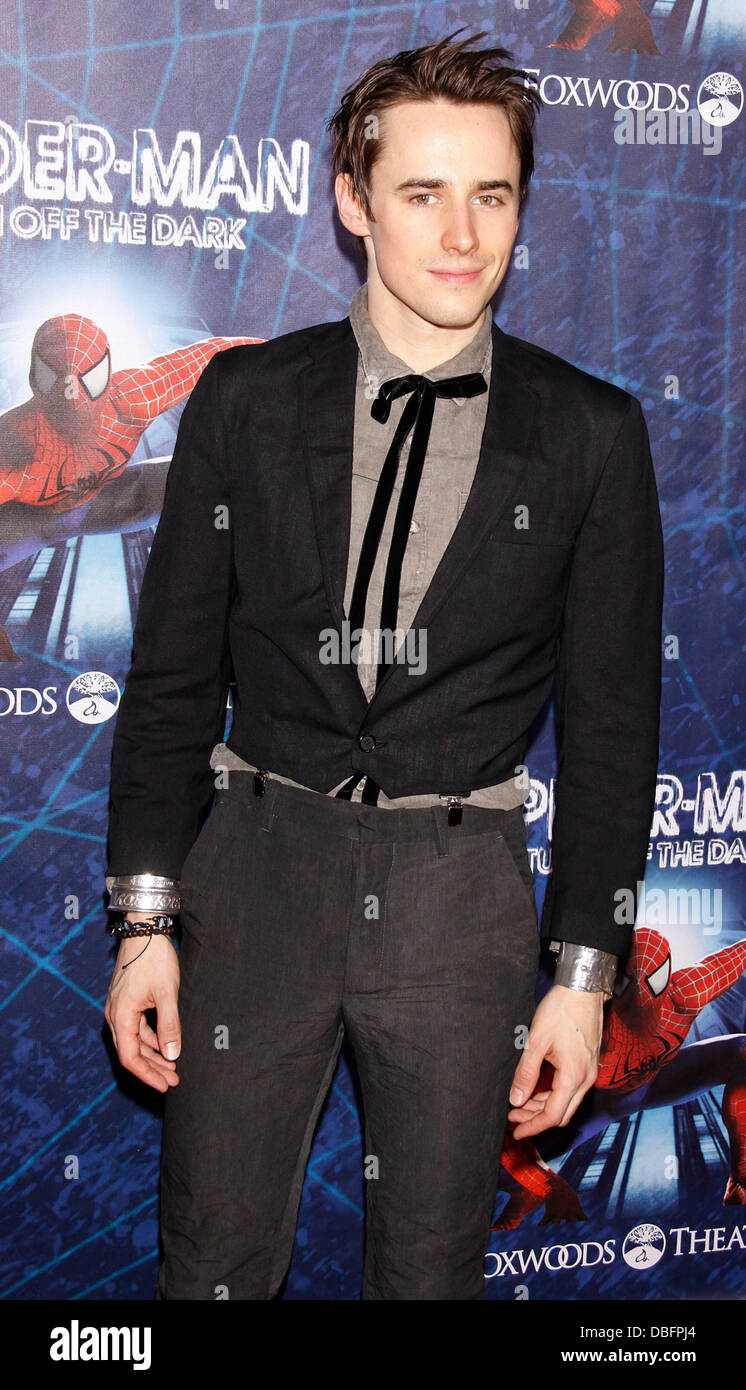 Reeve Carney Opening night of the Broadway musical production of ...
