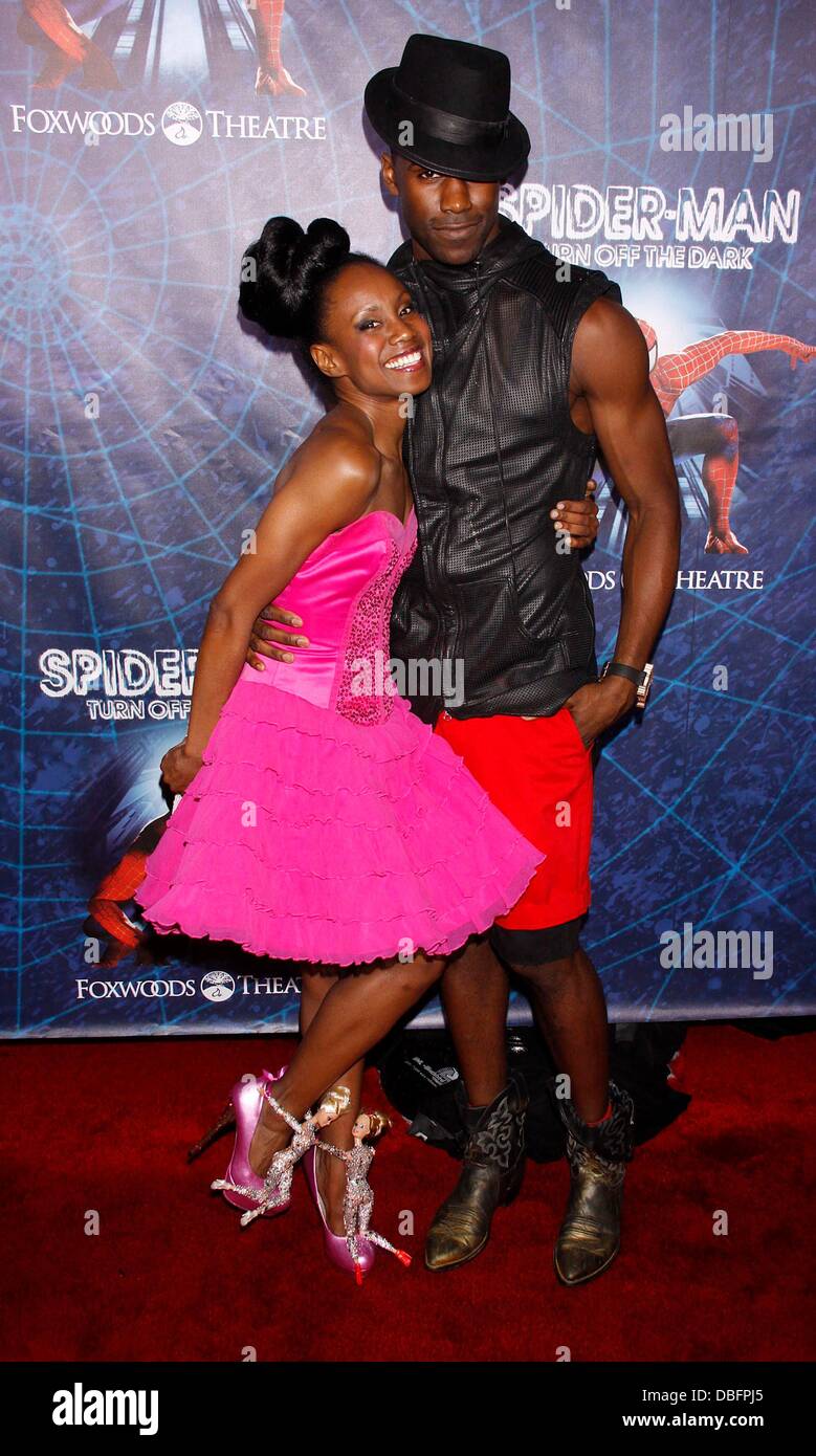 Ayo Jackson and Sean Samuels Opening night of the Broadway musical ...