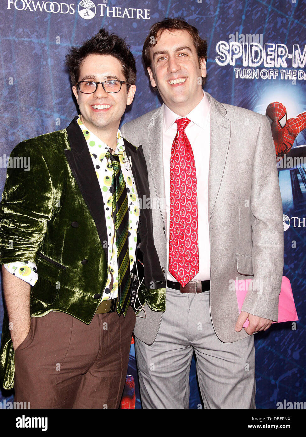 Chase Brock and Rob Berman Opening night of the Broadway musical ...
