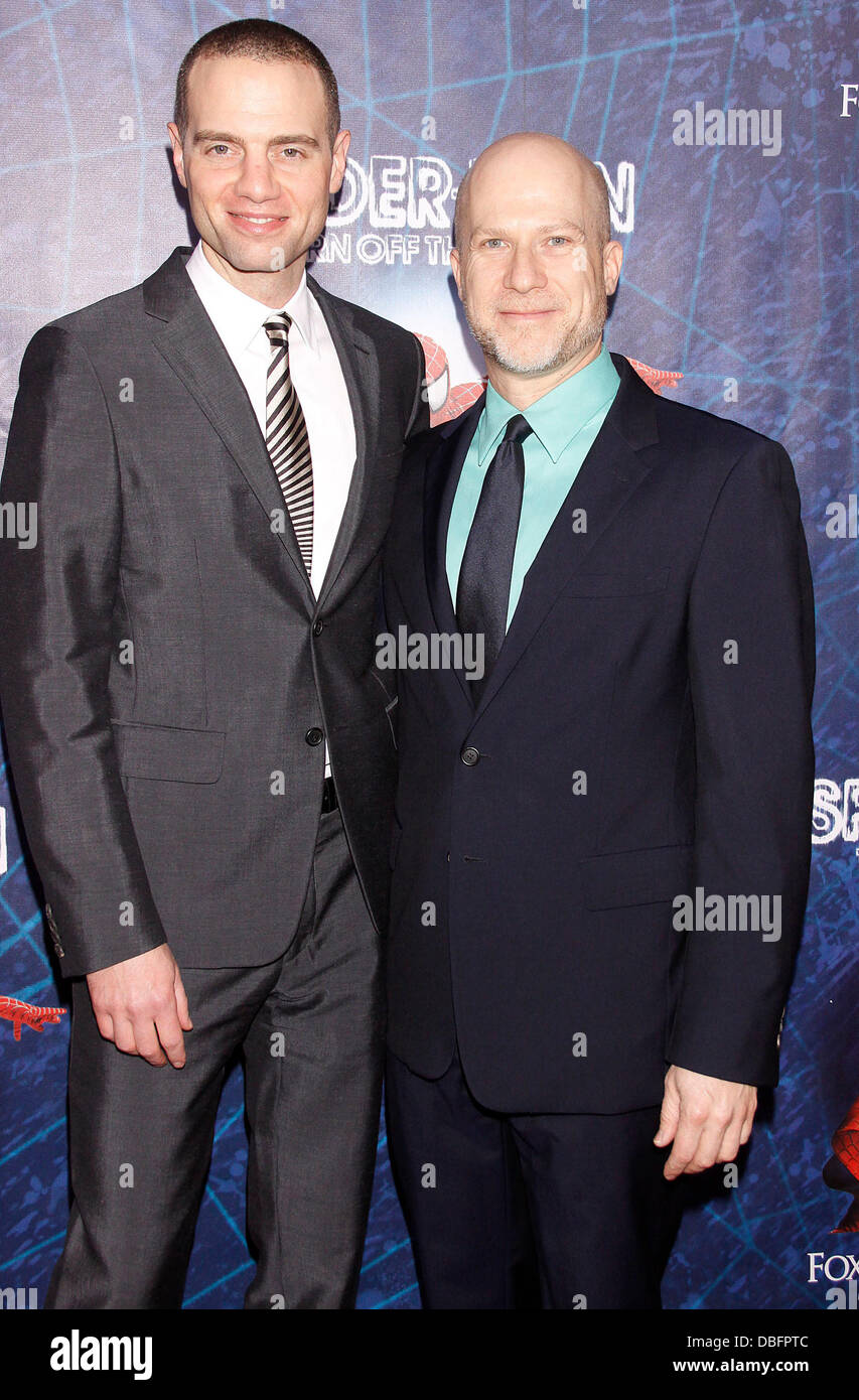 Jordan Roth and Richie Jackson Opening night of the Broadway musical ...