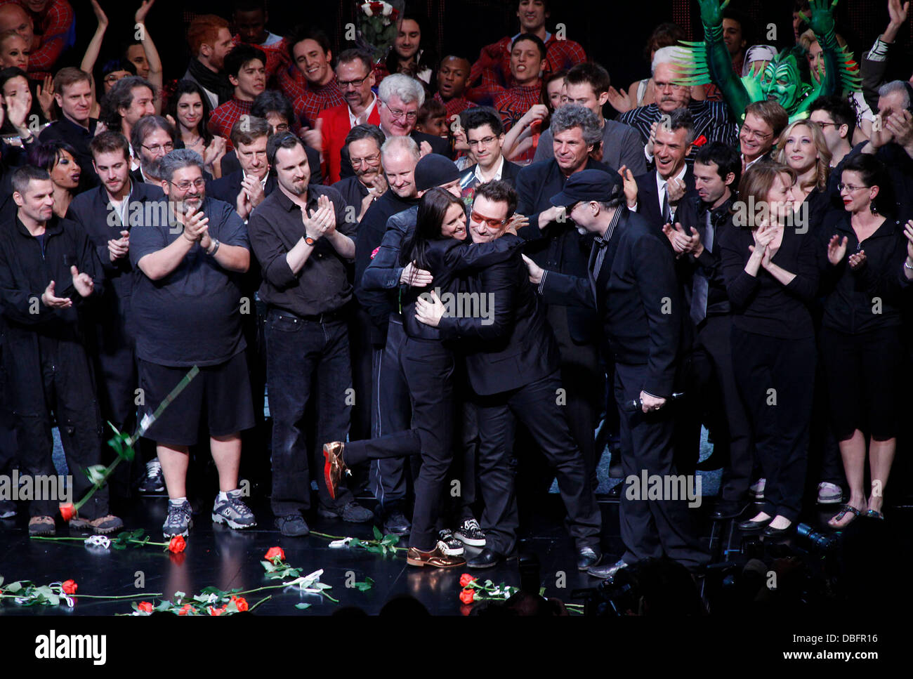 The Edge, Bono, Julie Taymor, Philip William McKinley, cast & crew ...