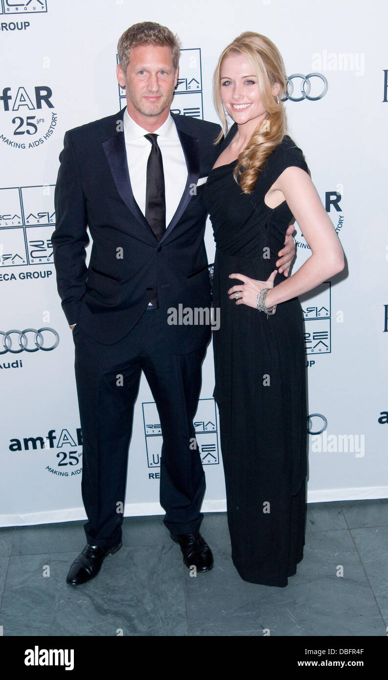 Erin Robertson and Guest 2nd Annual amfAR Inspiration Gala at The ...