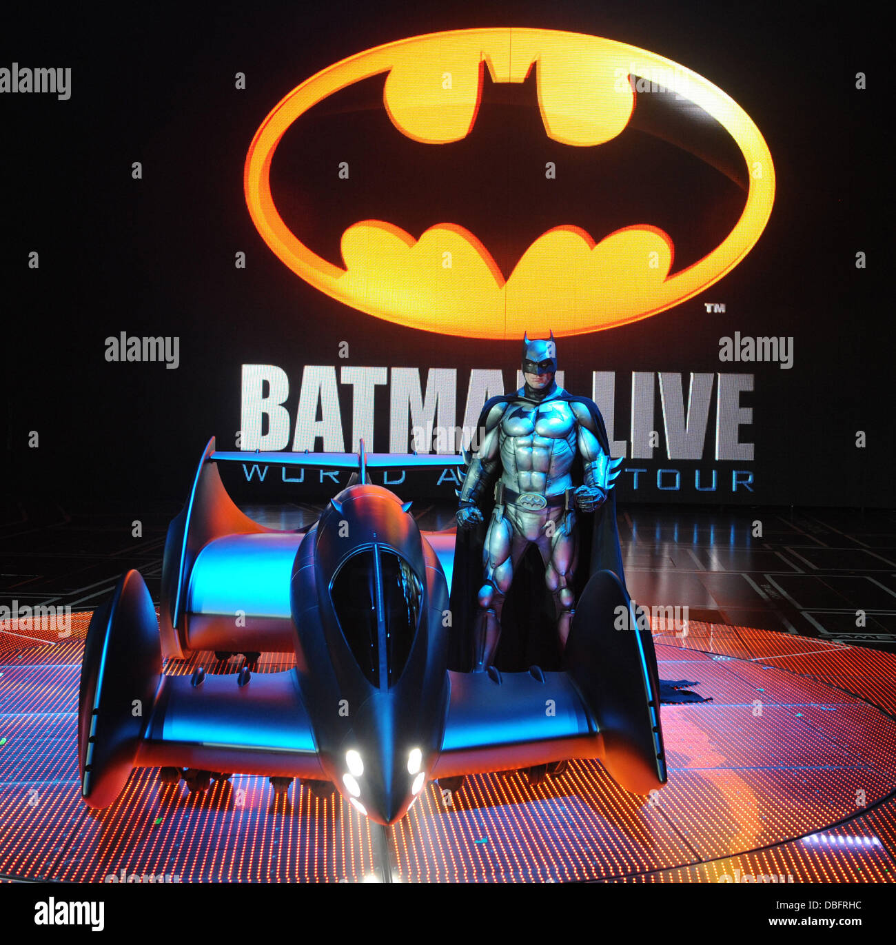 Batman Live! photocall at LH2 London, England- 15.06.11 Stock Photo - Alamy