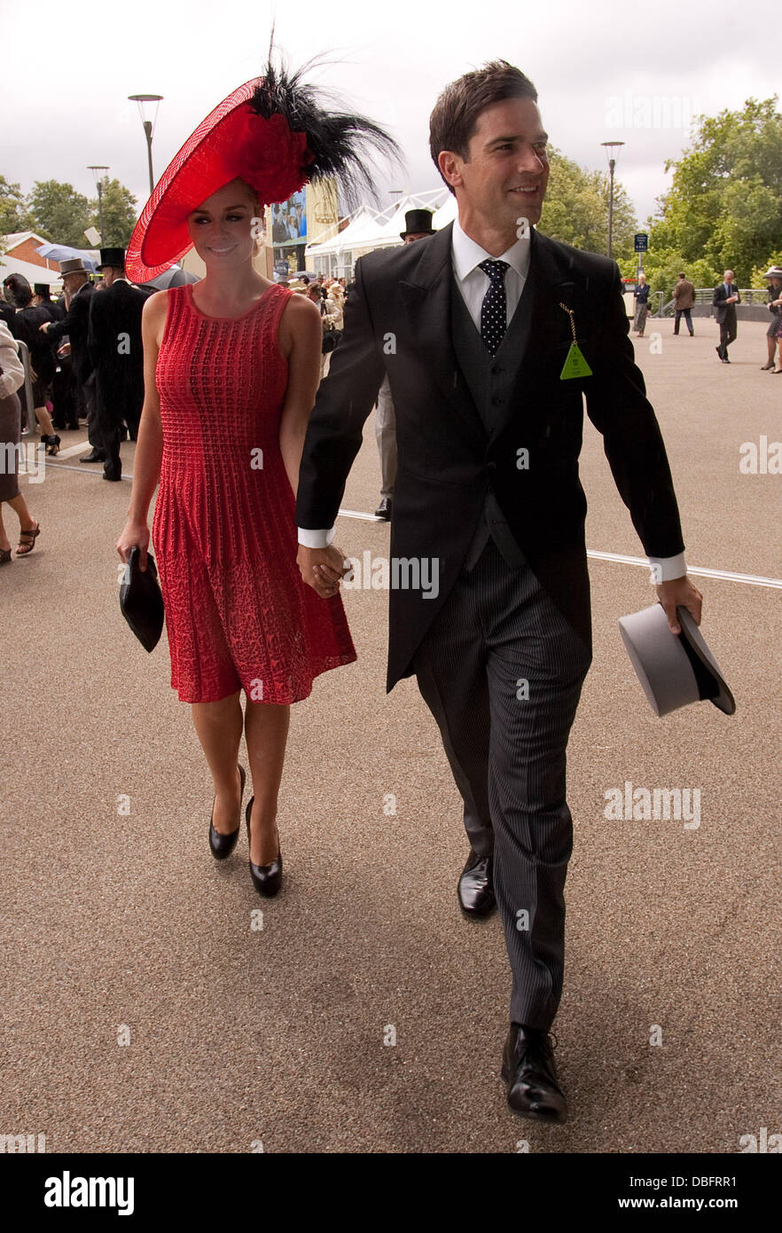 Katherine Jenkins, Gethin Jones Royal Ascot at Ascot Racecourse - Day 2 ...