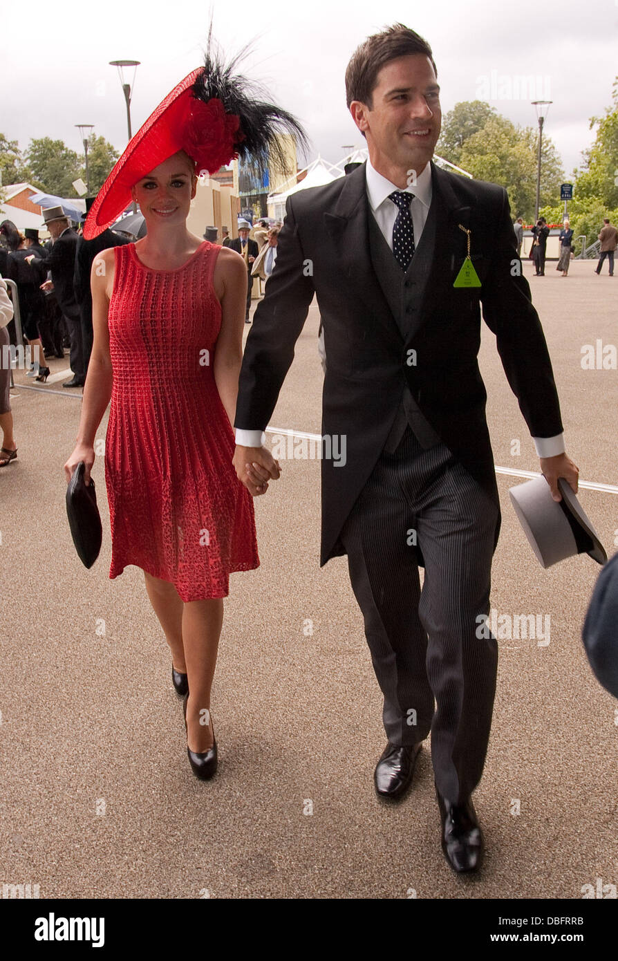 Katherine Jenkins, Gethin Jones Royal Ascot at Ascot Racecourse - Day 2 ...