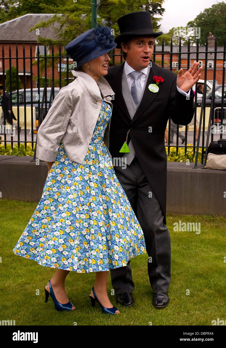 Richard Hammond and wife Mindy Hammond Royal Ascot at Ascot Racecourse ...