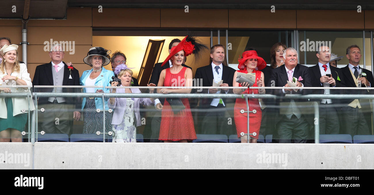 Katherine Jenkins, Gethin Jones Royal Ascot at Ascot Racecourse - Day 2 ...