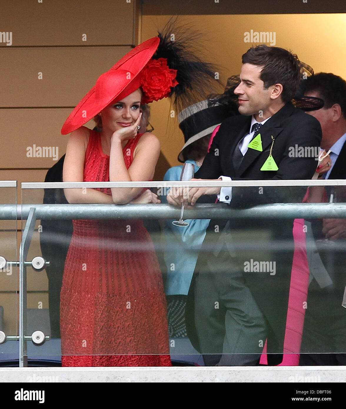 Katherine Jenkins, Gethin Jones Royal Ascot at Ascot Racecourse - Day 2 ...