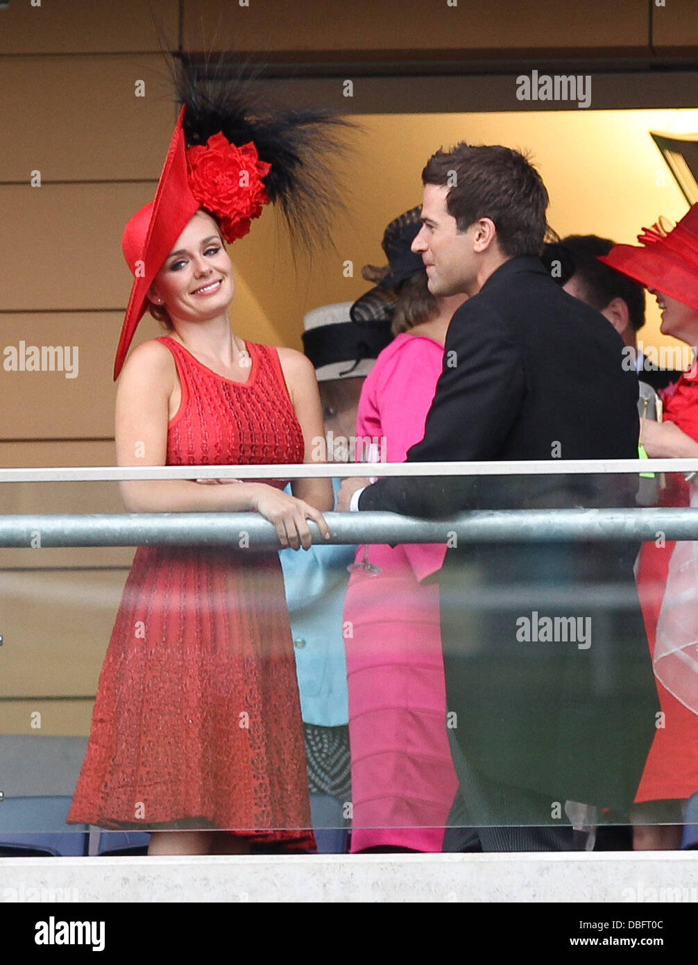 Katherine Jenkins, Gethin Jones Royal Ascot at Ascot Racecourse - Day 2 ...