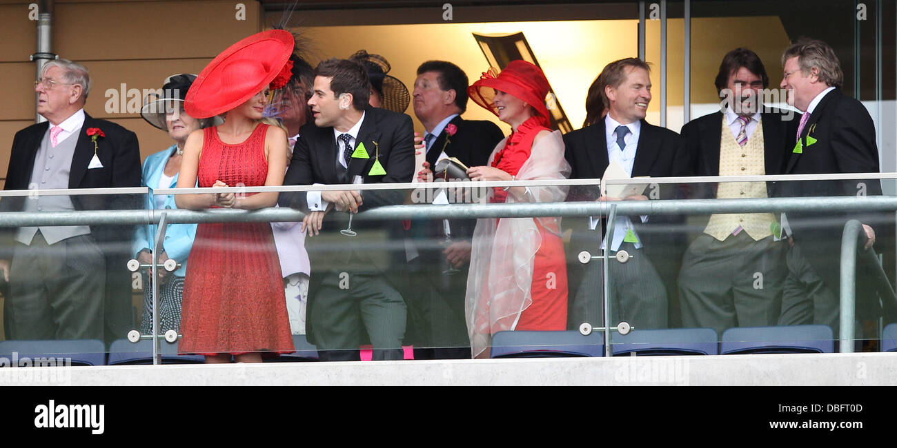 Katherine Jenkins, Gethin Jones Royal Ascot at Ascot Racecourse - Day 2 ...