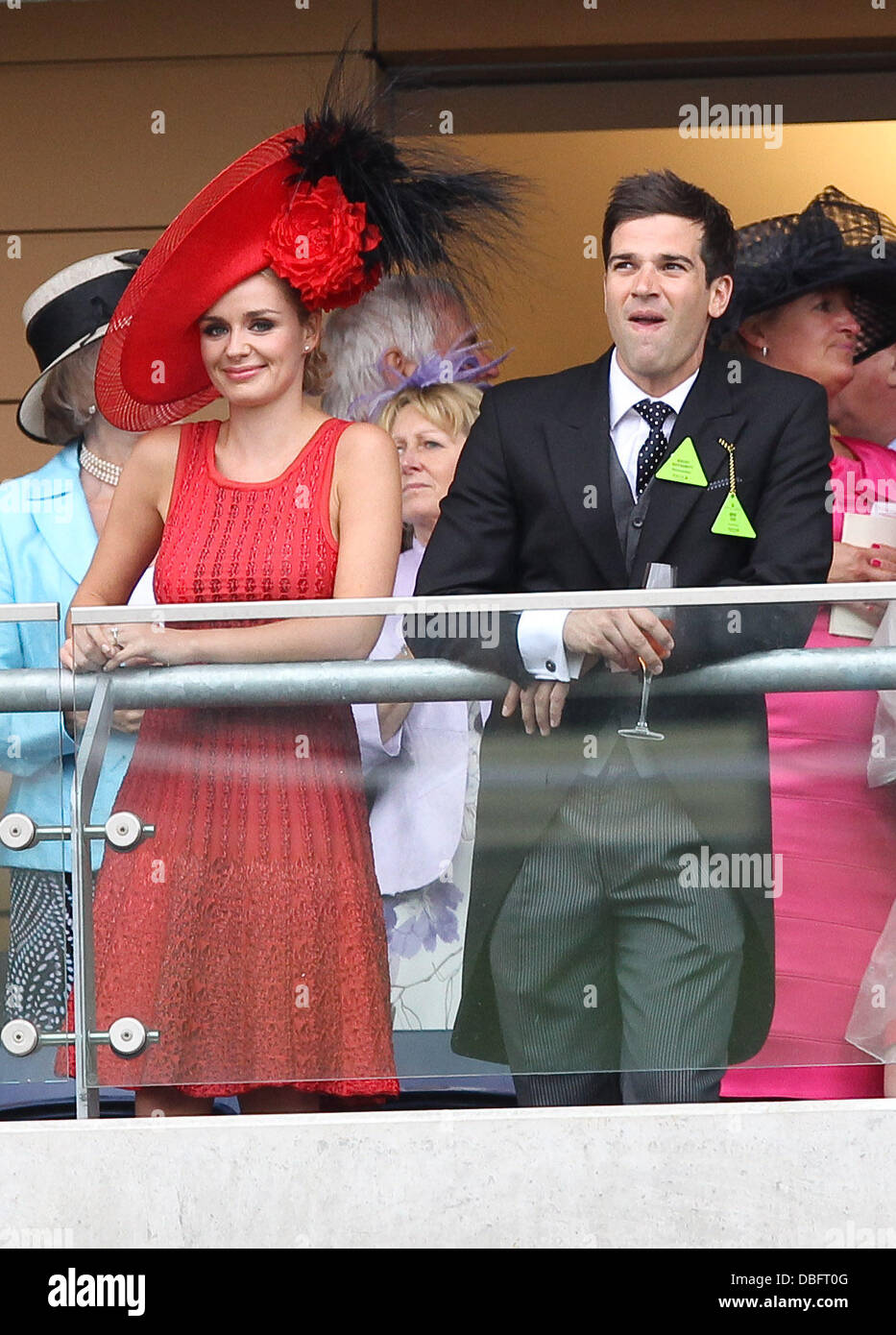 Katherine Jenkins, Gethin Jones Royal Ascot at Ascot Racecourse - Day 2 ...