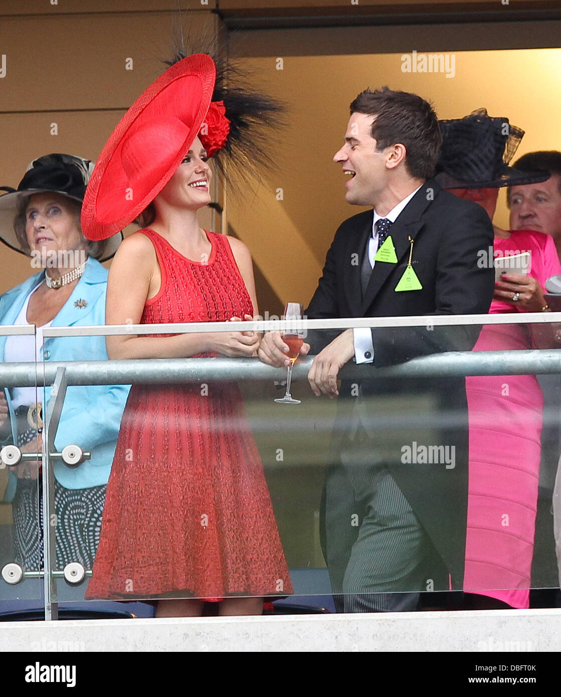 Katherine Jenkins, Gethin Jones Royal Ascot at Ascot Racecourse - Day 2 ...