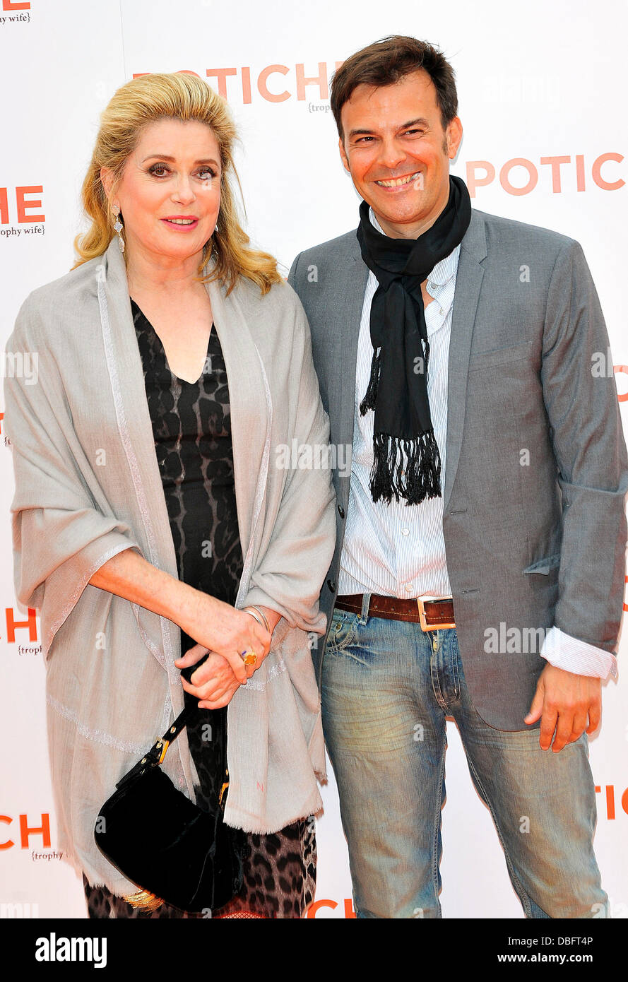 Catherine Deneuve, Francois Ozon 'Potiche' UK premiere at the BFI ...