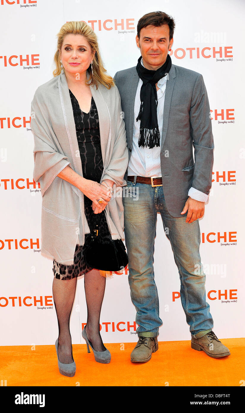 Catherine Deneuve, Francois Ozon 'Potiche' UK premiere at the BFI ...