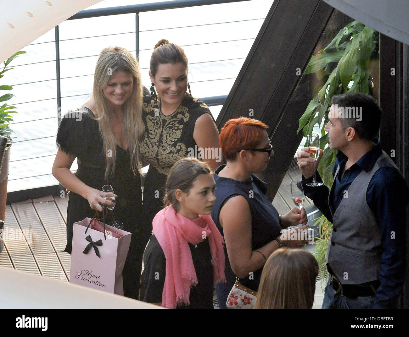 Italian goalkeeper Gianluigi 'Gigi' Buffon's wife Alena Seredova in ...