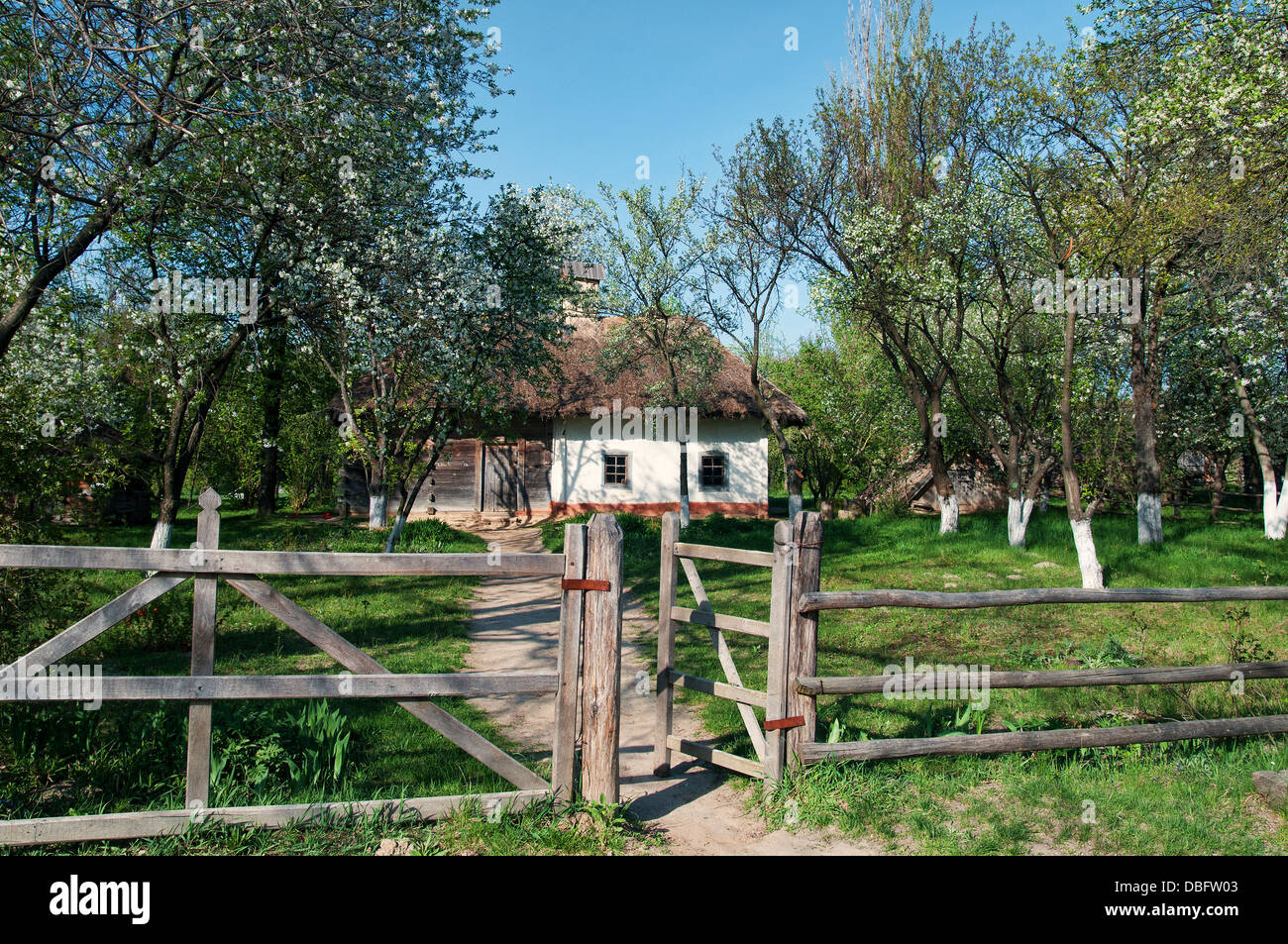 Ukrainian village in spring rural hi-res stock photography and images ...