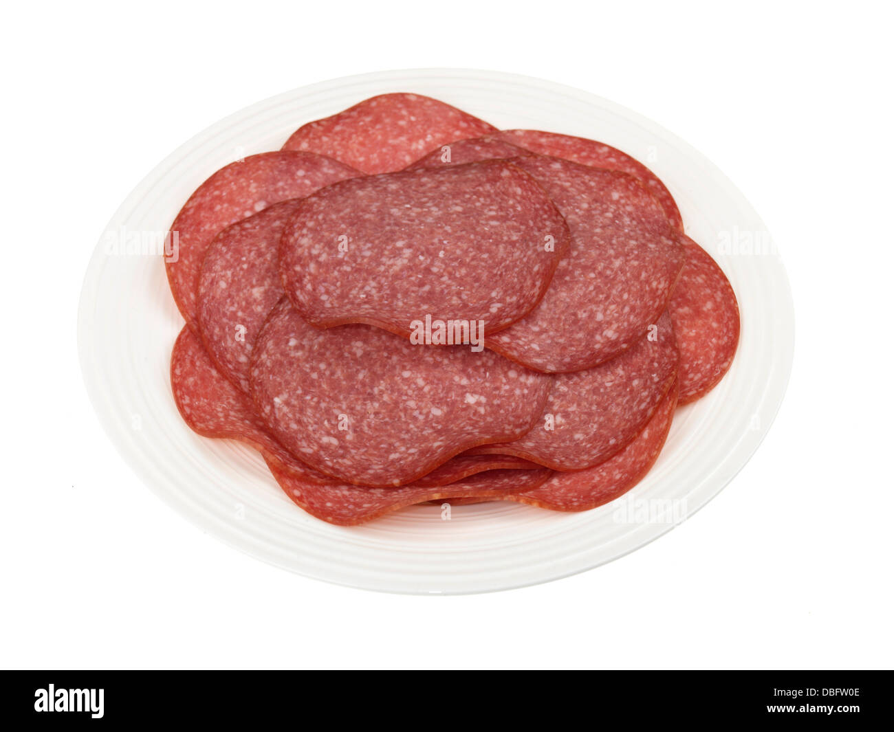 German salami sausage hi-res stock photography and images - Alamy