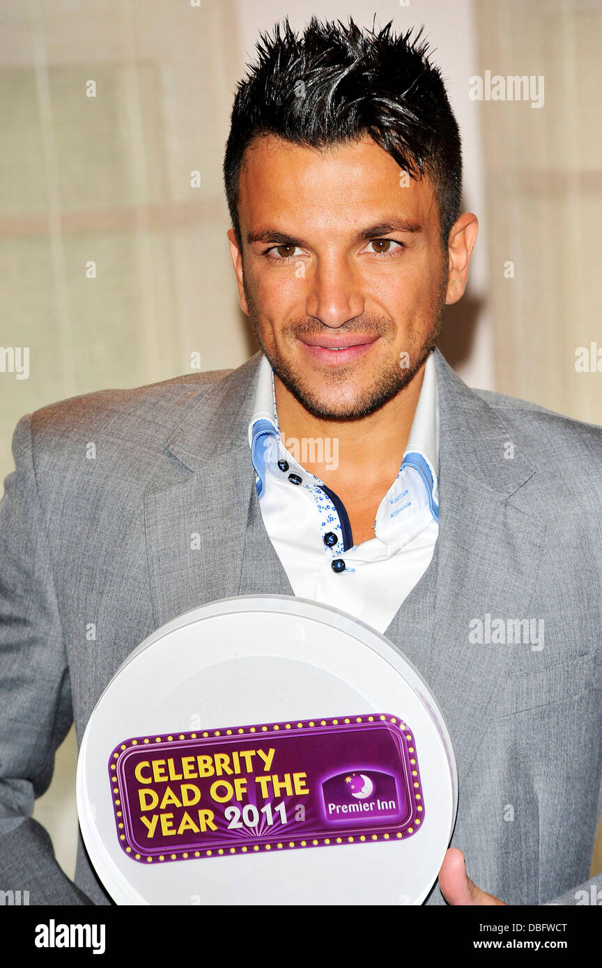 Peter Andre Peter Andre has been crowned Premier Inn Celebrity Dad of ...