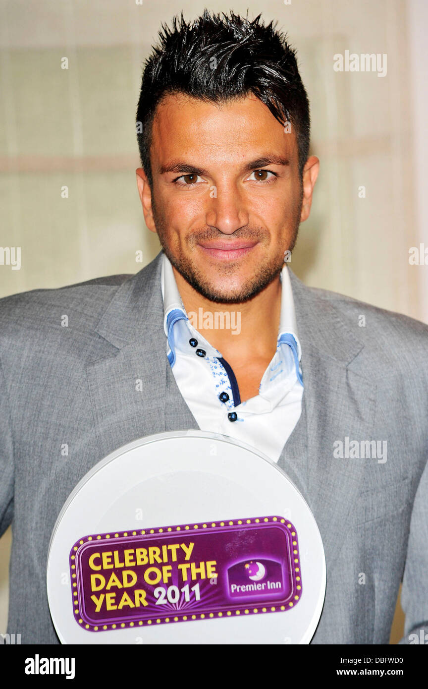 Peter Andre Peter Andre has been crowned Premier Inn Celebrity Dad of ...