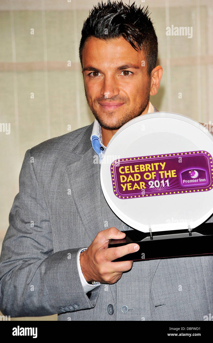 Peter Andre Peter Andre has been crowned Premier Inn Celebrity Dad of ...