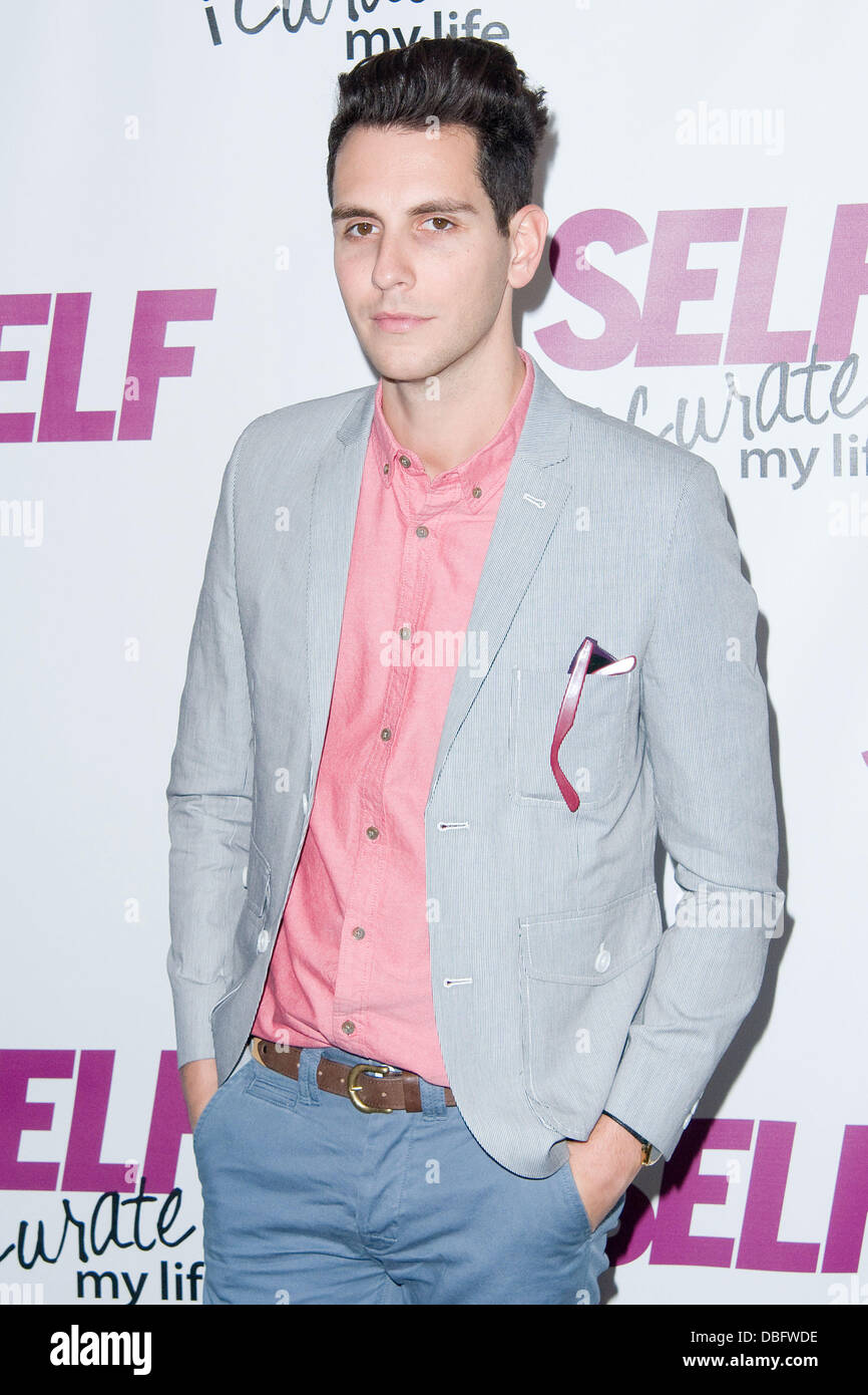Gabe Saporta SELF Magazine 10 year anniversary party for Lucy Danziger ...