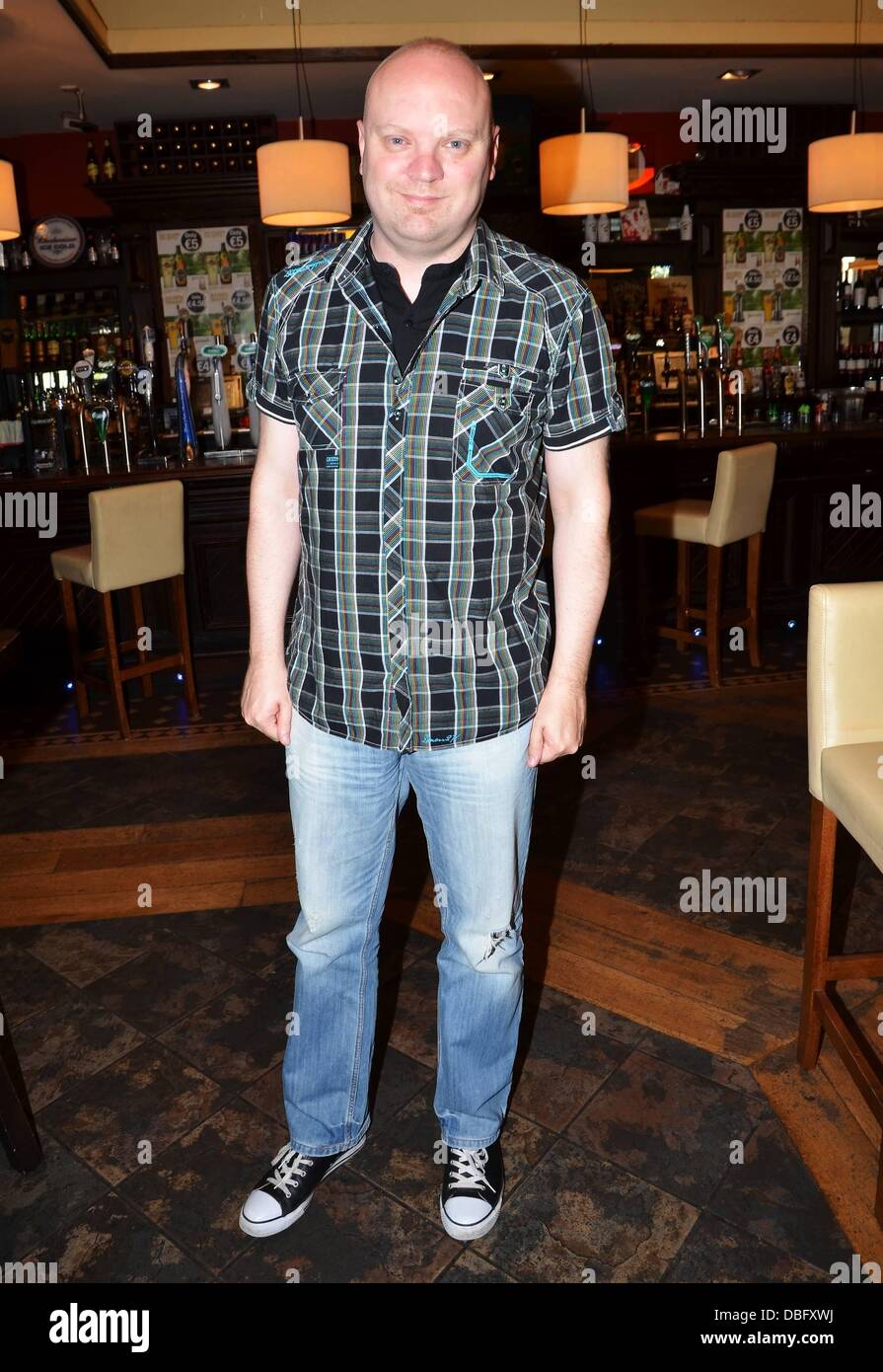 British author Paul Smith at The Grand Canal Hotel with his book ...