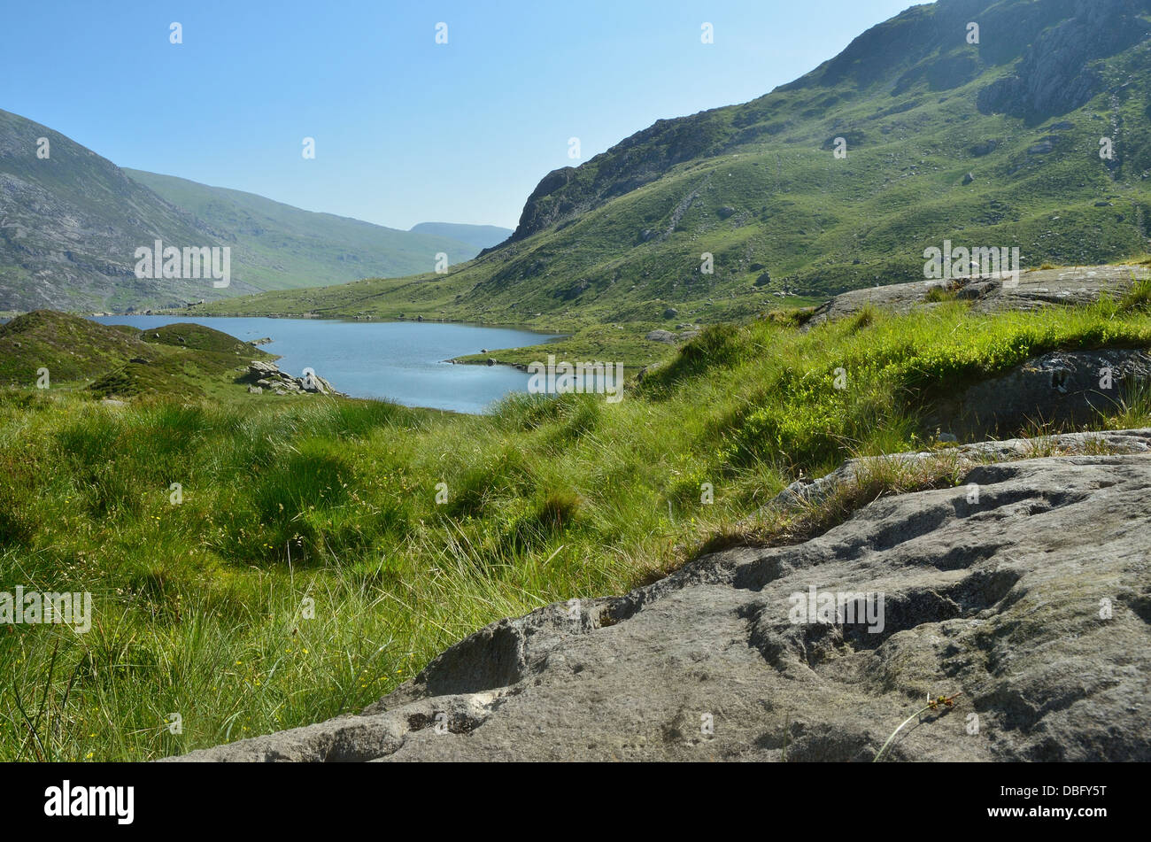 Llyn Idwal Snowdonia North Wales Stock Photo - Alamy