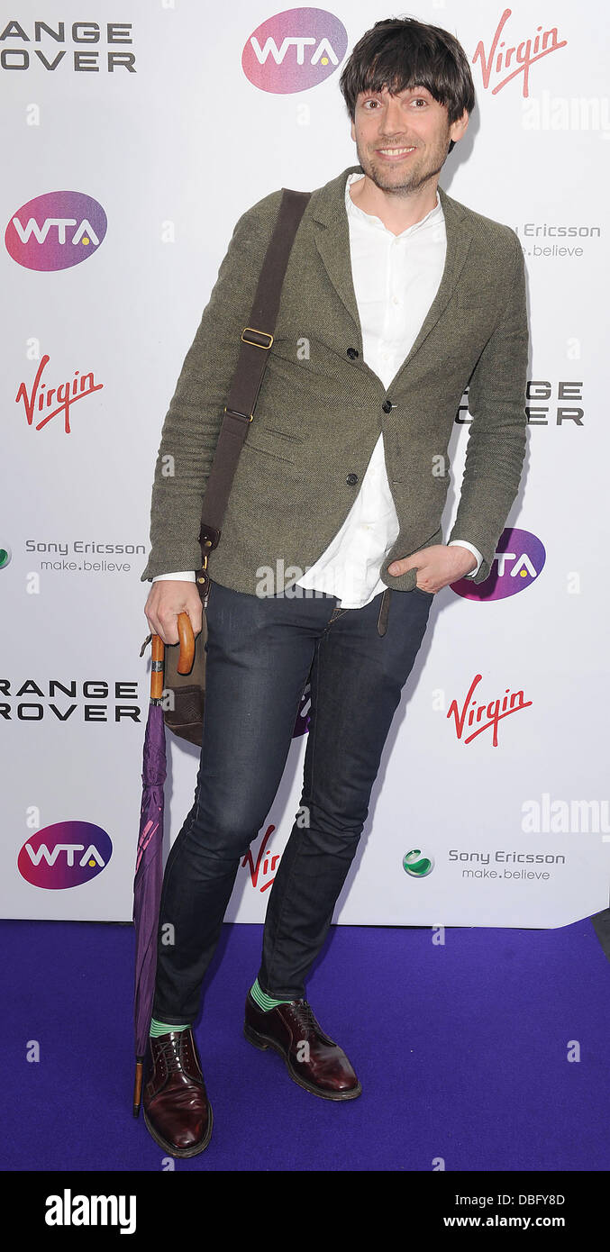 Alex James at Pre- Wimbledon Party at Roof Gardens, London, England- 16 ...