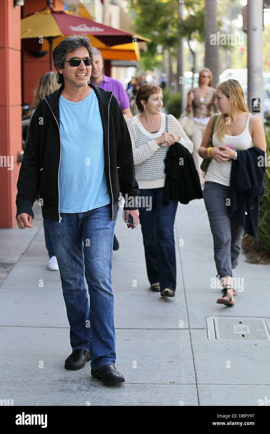 Ray Romano and his family leave the Paley Center in Beverly Hills after ...