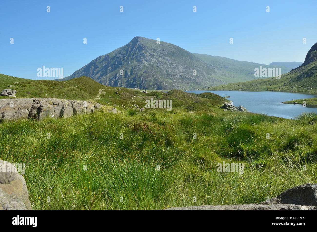 Llyn Idwal Snowdonia North Wales Stock Photo - Alamy