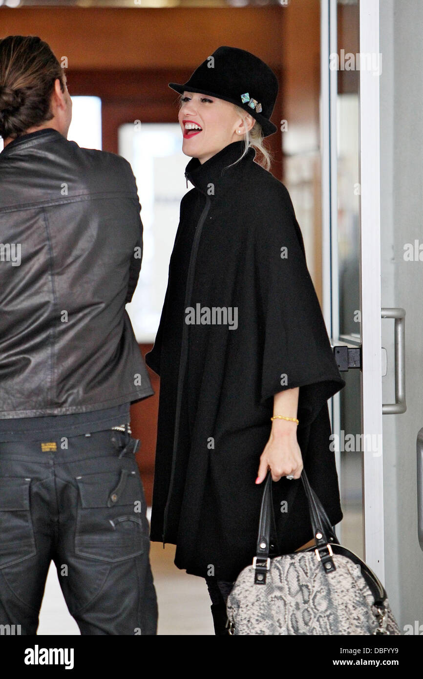 Gwen Stefani leaving E Baldi restaurant beverly Hills, California - 16. ...