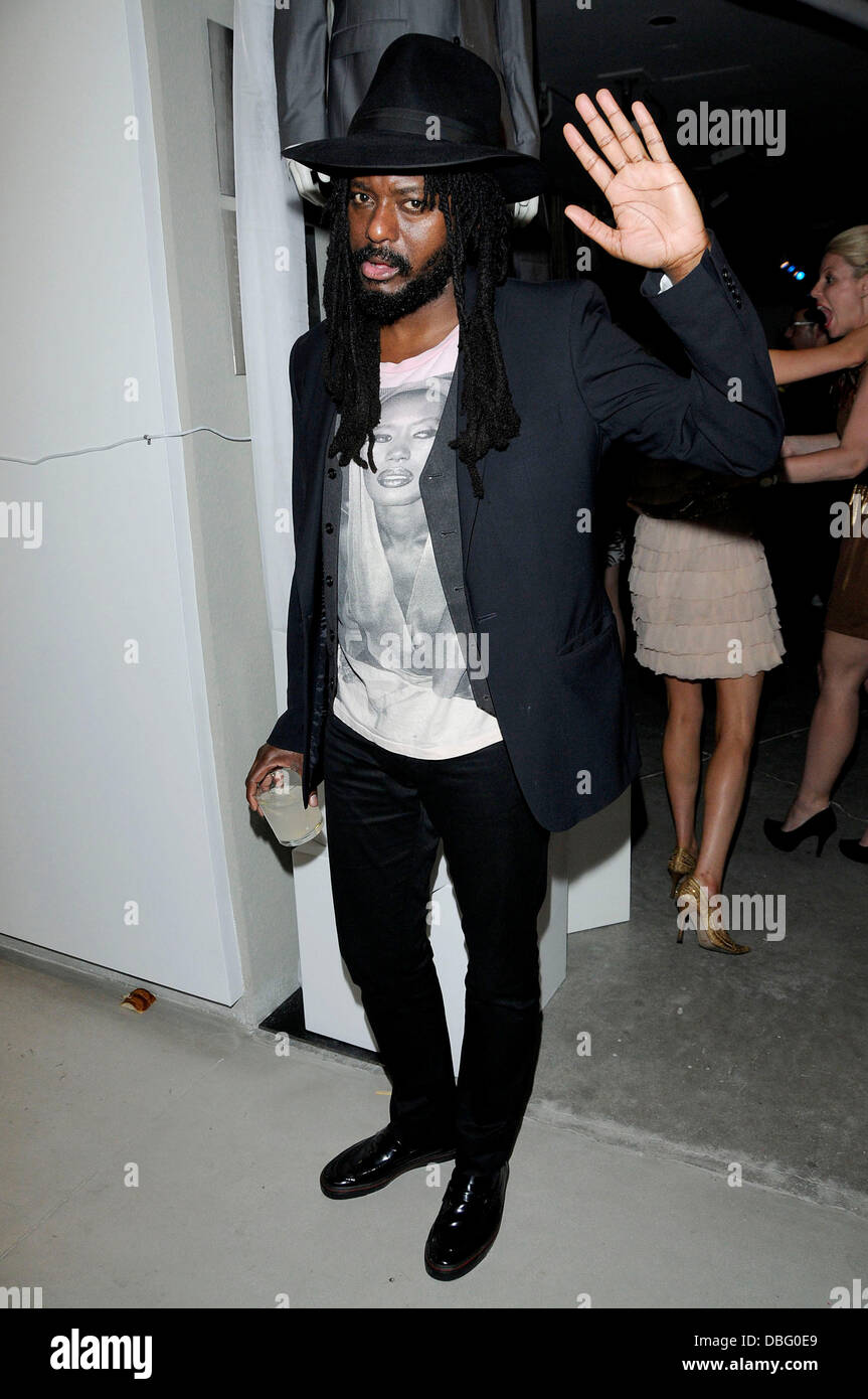 Singer and Rapper K-OS, aka Kevin Brereton, attends the 'Power Ball ...