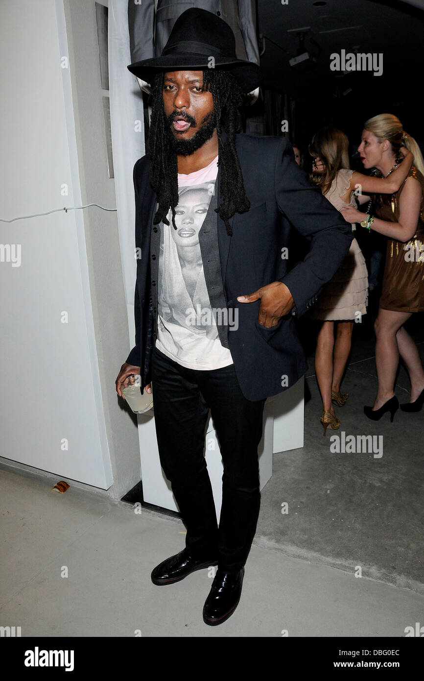 Singer and Rapper K-OS, aka Kevin Brereton, attends the 'Power Ball ...