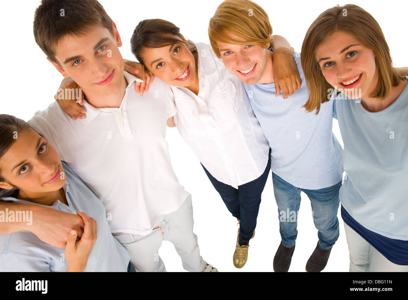 group of teenagers Stock Photo - Alamy