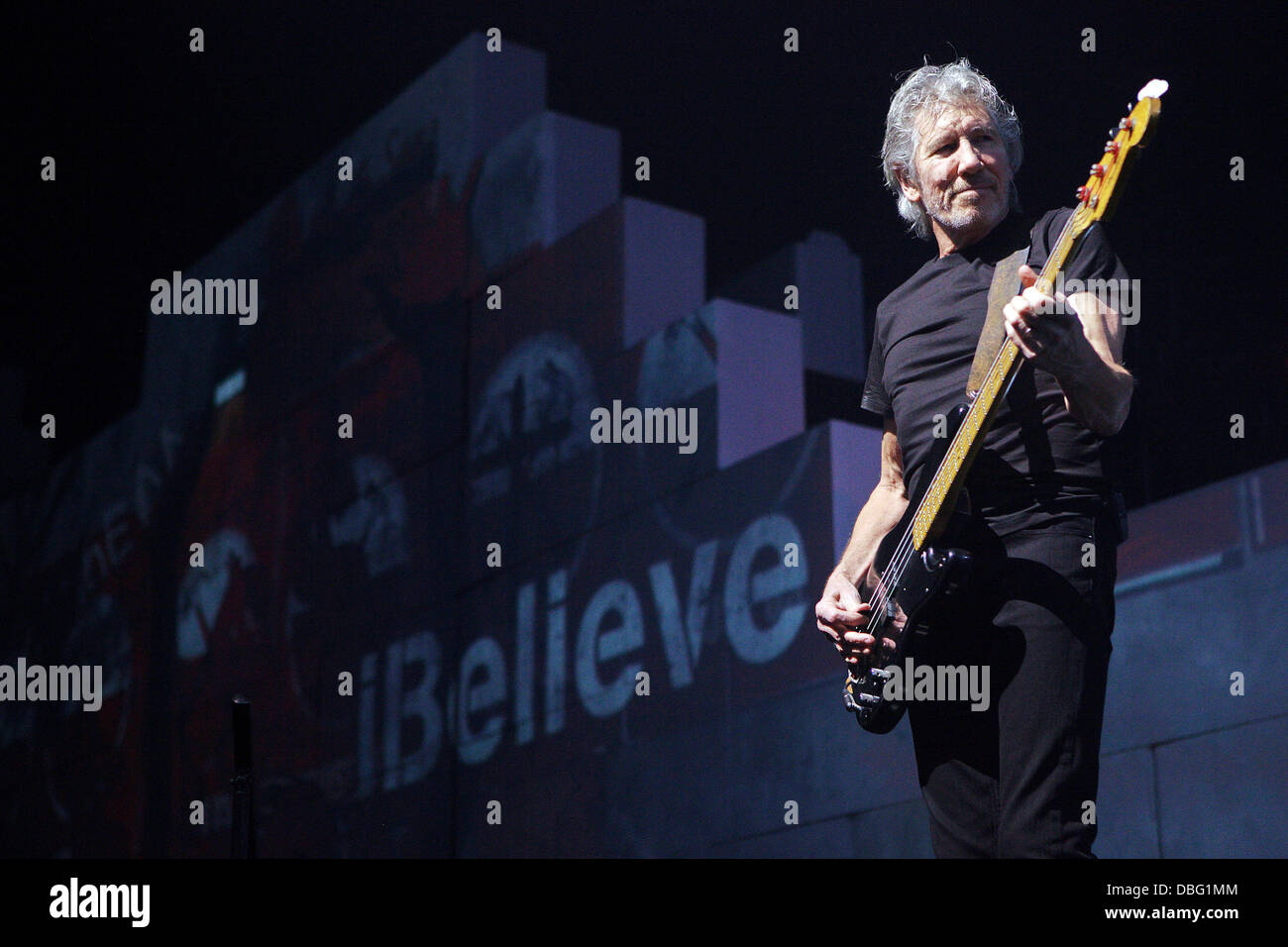 Pink Floyd musician Roger Waters performs at the O2 World Arena Berlin ...