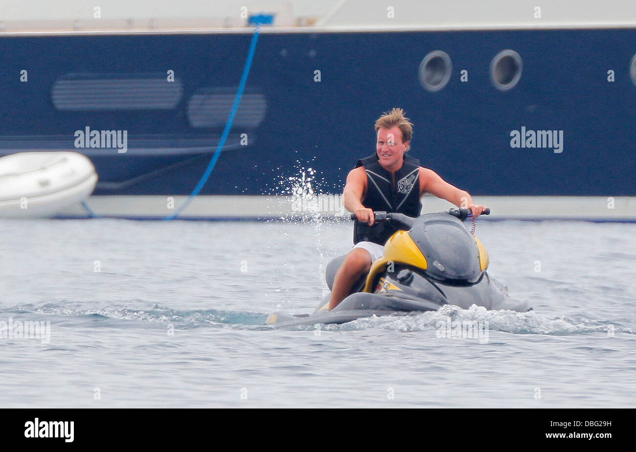 Henry Beckwith on holiday in Saint-Jean-Cap-Ferrat Saint-Jean-Cap ...