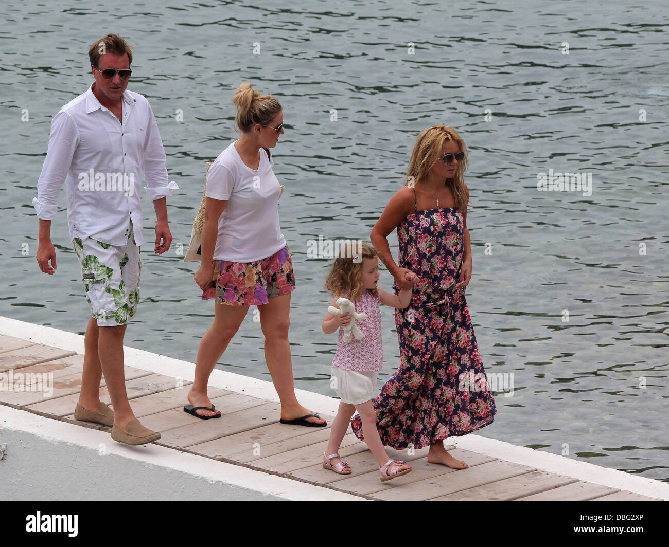 Geri Halliwell and Henry Beckwith on holiday in Saint-Jean-Cap-Ferrat ...