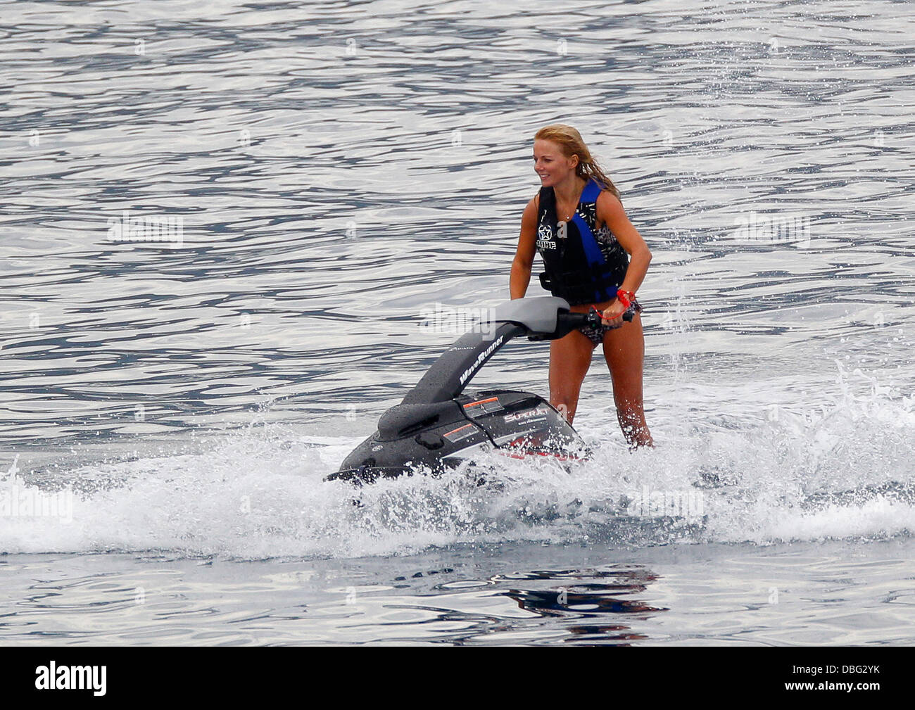 Geri Halliwell and Henry Beckwith on holiday in Saint-Jean-Cap-Ferrat ...
