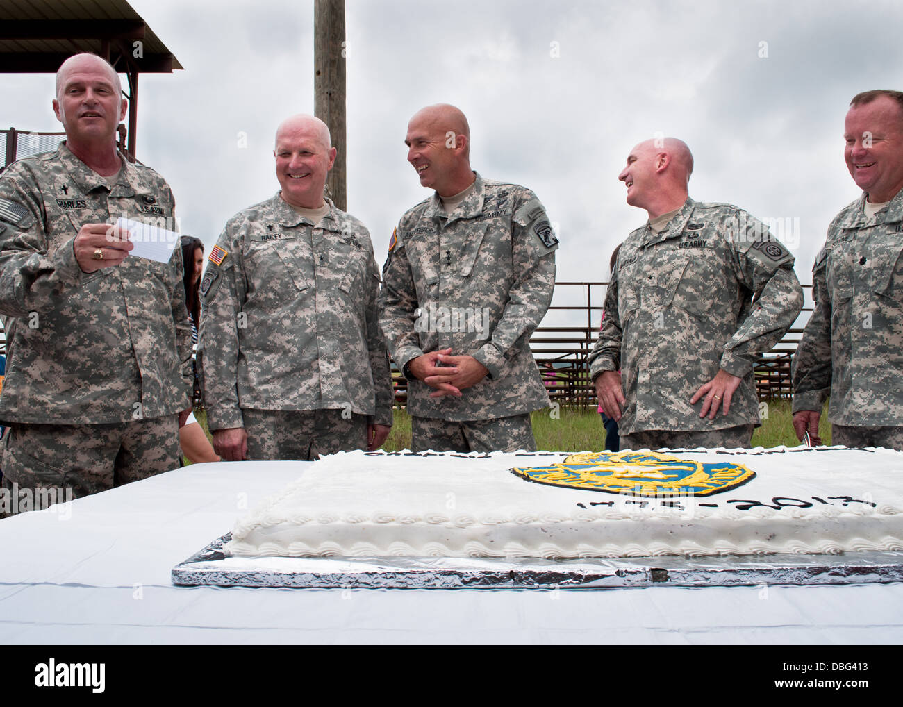 Chaplain (Col.) Michael D. Charles, command chaplain, XVIII Airborne ...