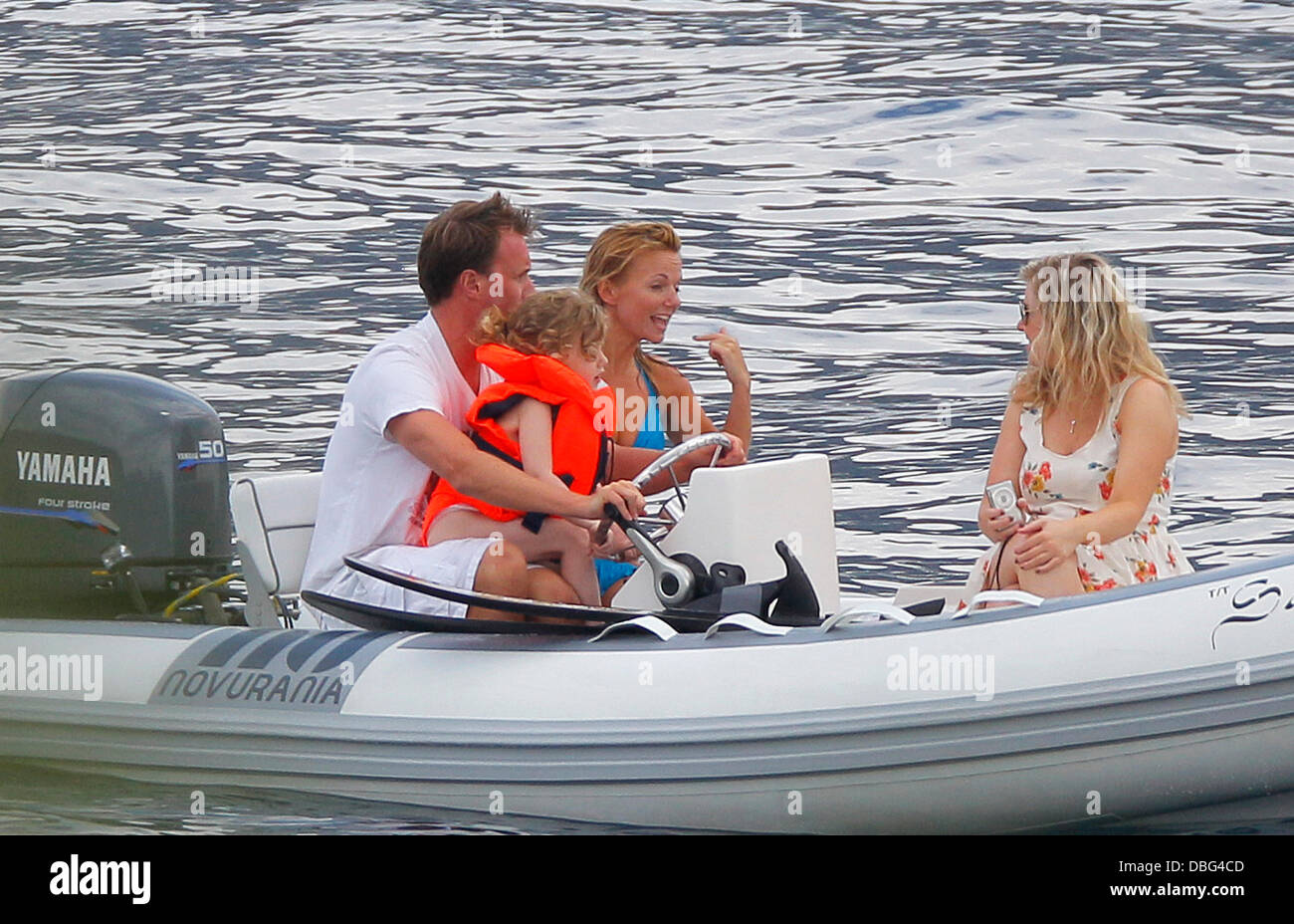 Henry Beckwith, Geri Halliwell and her daughter Bluebell Geri Halliwell ...